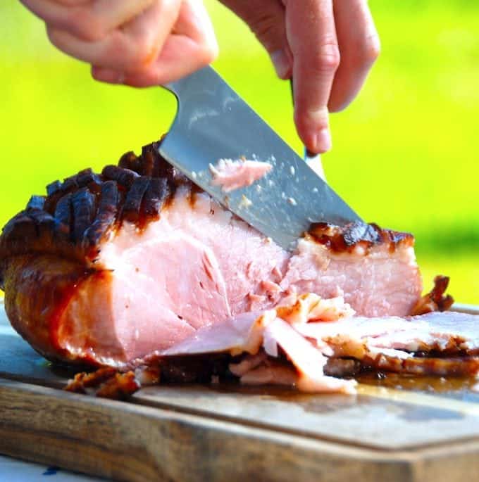 Grillet skinke - sådan laver du skinke på grill