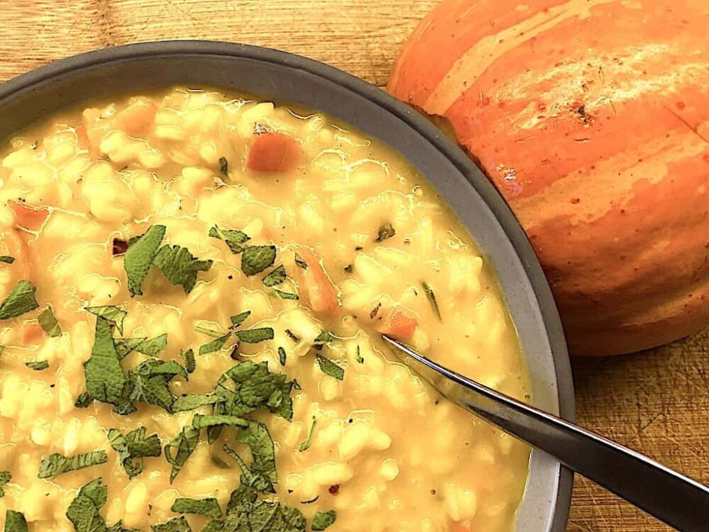 Grønkålsrisotto - sund risotto med grønkål