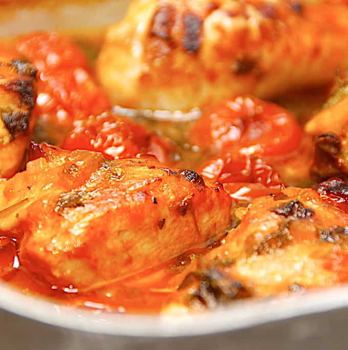 Braiseret kylling på 30 minutter (kyllingebryst) - Madensverden.dk