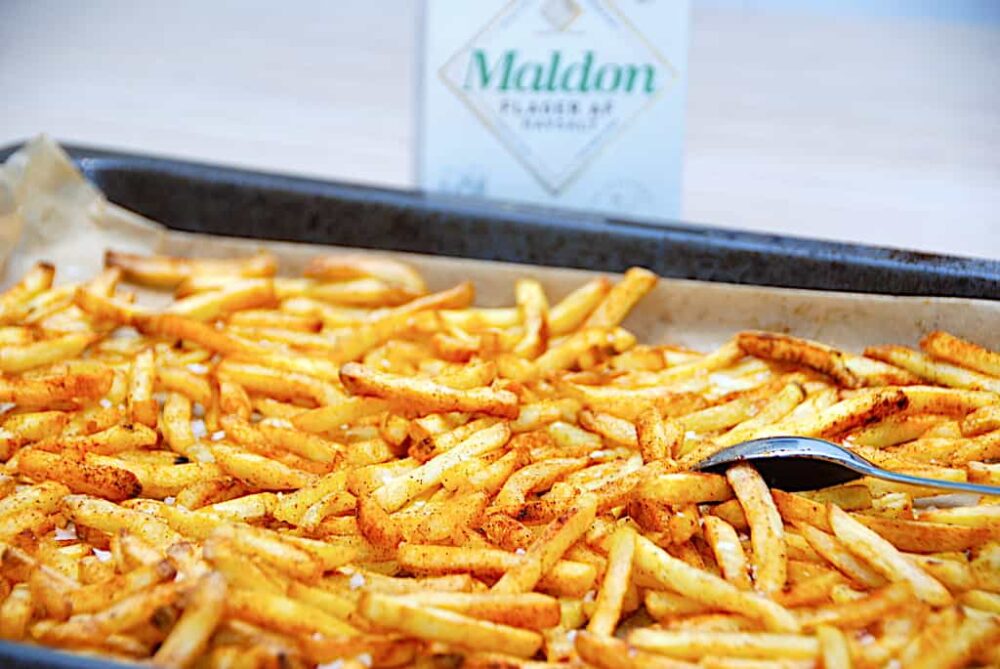 Steak house frites - opskrift på store pommes frites!