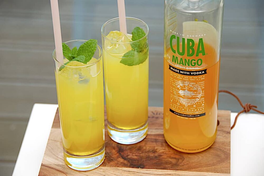 Mango Mania - drink med Cuba Mango og Sprite