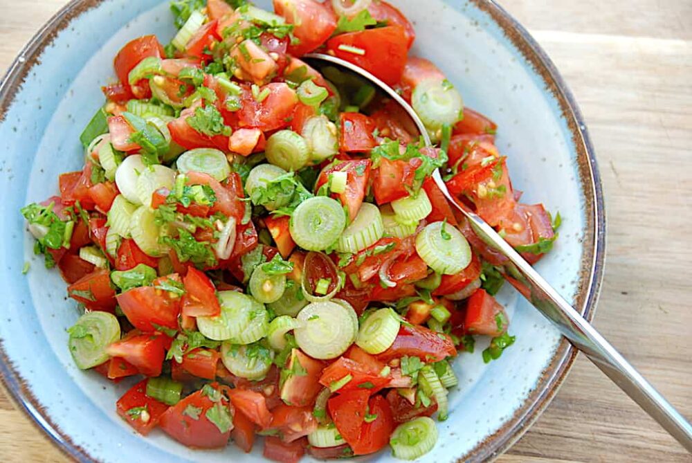 Nem tomatsalsa - opskrift på frisk salsa med tomater