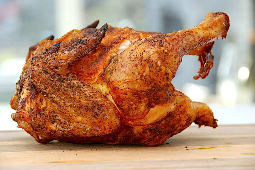 Super mør kylling i stegeso (med brunet smør)