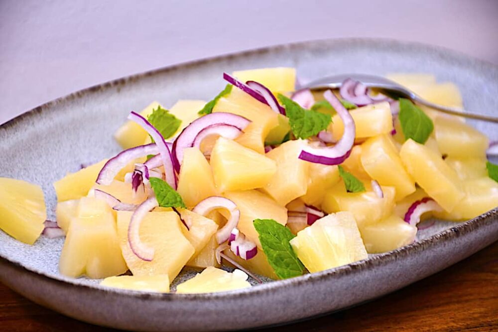 Ananas (fakta og opskrifter med den eksotiske frugt)