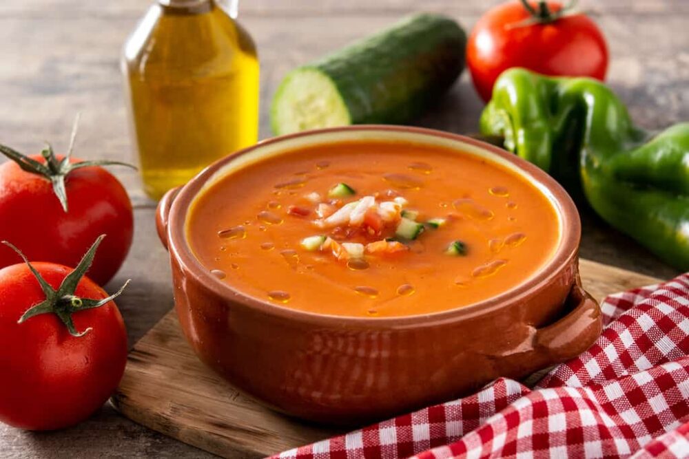 Gazpacho - kold og klassisk suppe fra Spanien