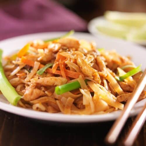 Pad Thai med kylling - Thailands bedste street food