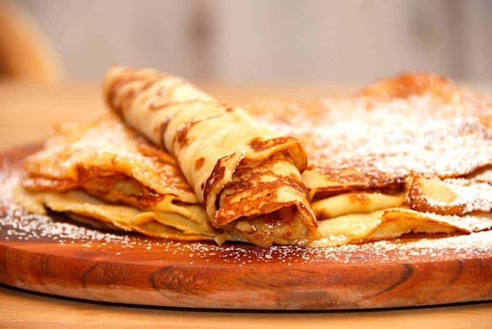 Bananpandekager med banan og havregryn