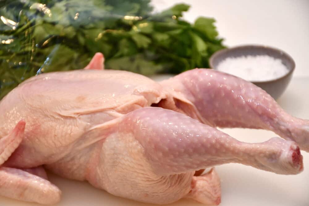 Grydestegt kylling (opskrift på kylling i gryde med sovs)