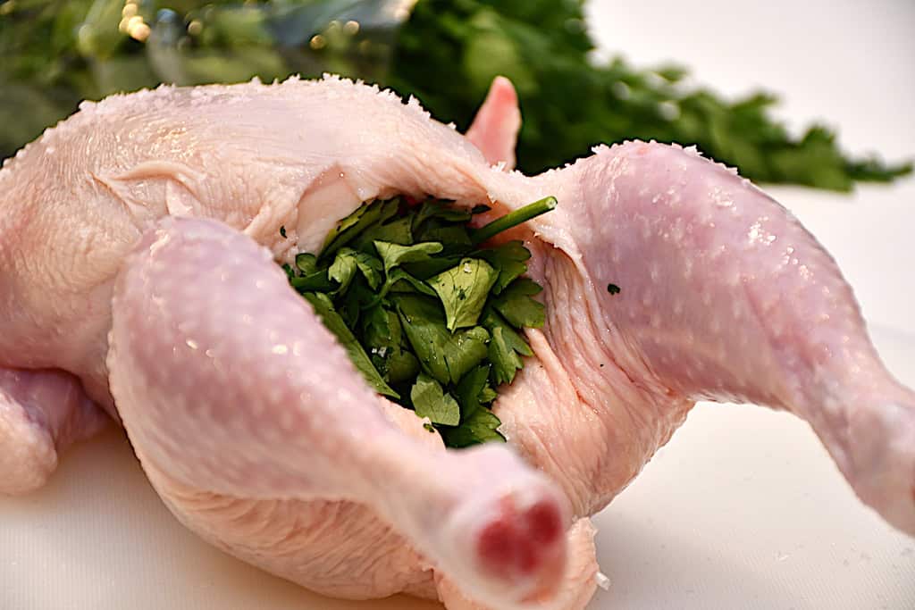 Grydestegt kylling (opskrift på kylling i gryde med sovs)