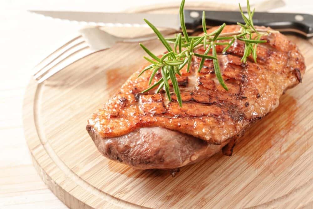 Stegt andebryst i airfryer (opskrift på 20 minutter)