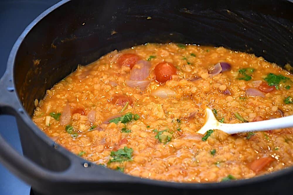 Linsegryde med røde splitlinser